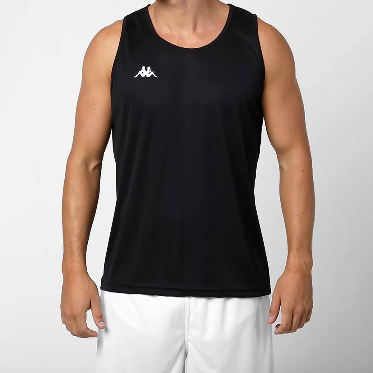 Regata Kappa Basic Masculina Preto - Compre Agora | Cabana Magazine