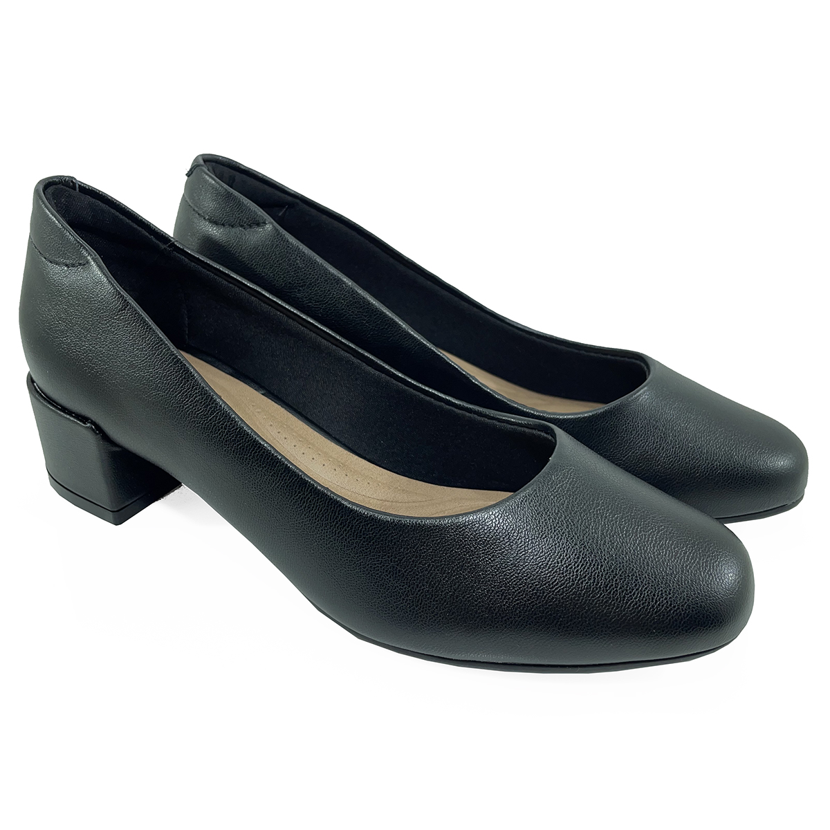 Sapato Beira Rio Ultra Conforto Napa Salto Baixo Preto - Compre Agora ...