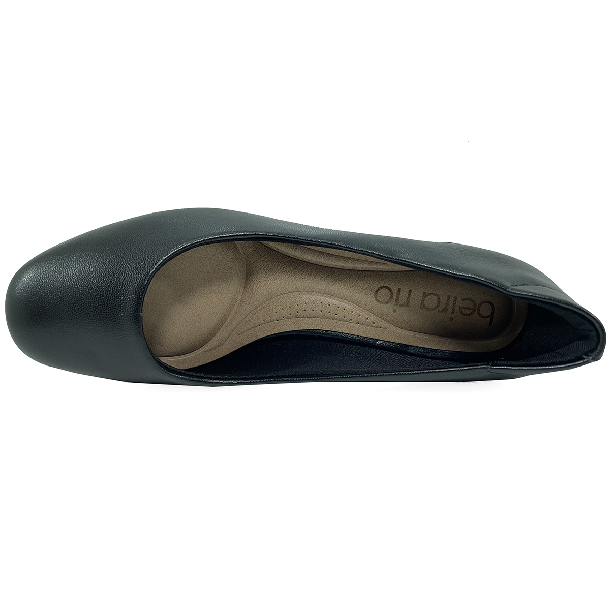 Sapato Beira Rio Ultra Conforto Napa Salto Baixo Preto - Compre Agora ...