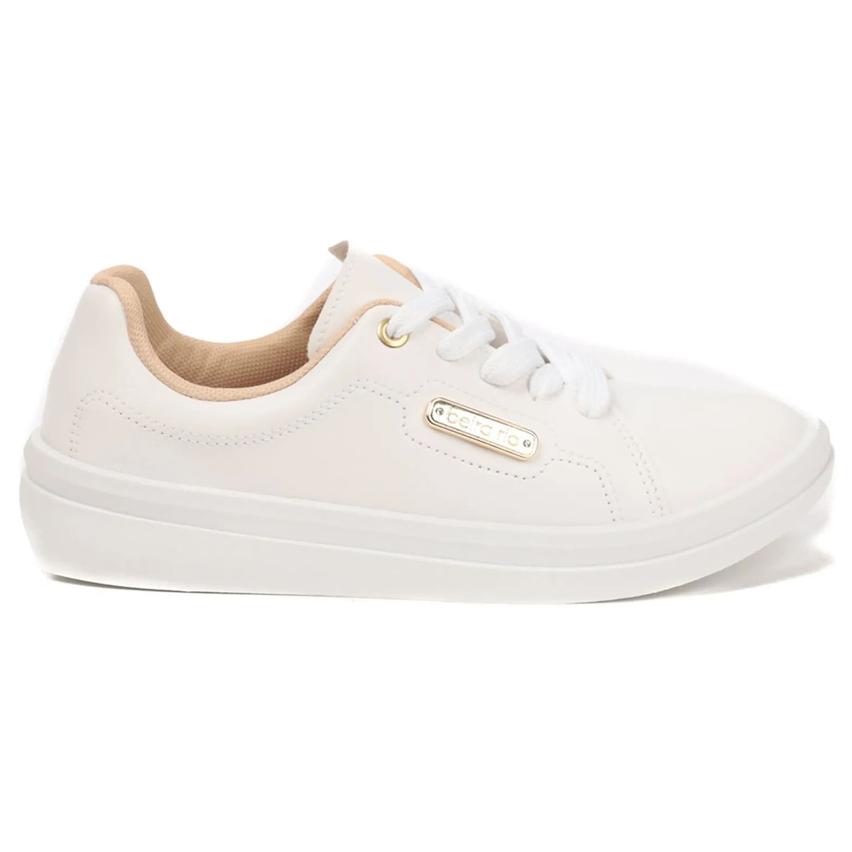 Tênis Beira Rio Casual Feminino Branco - Compre Agora | Cabana Magazine