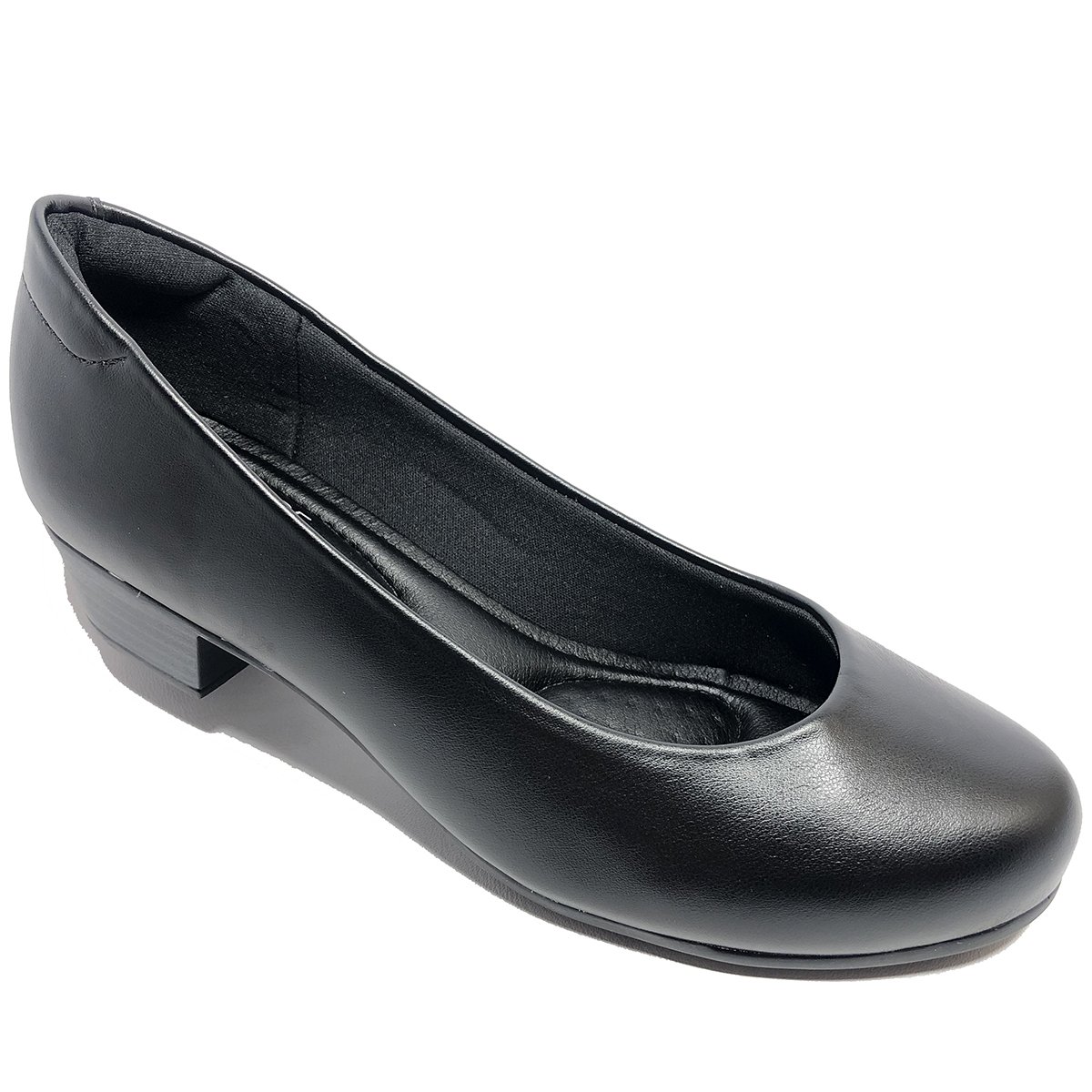 Sapato Modare Ultra Conforto Napa Salto Baixo Preto - Compre Agora ...