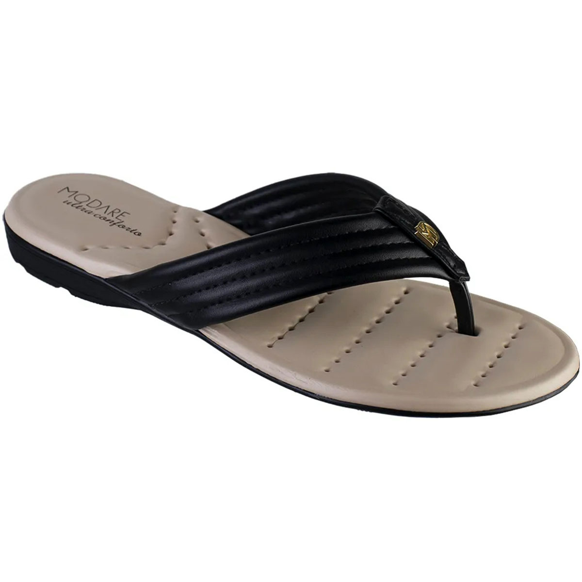 Chinelo Modare Ultra Conforto Tira Pronta Feminino Preto - Compre Agora ...