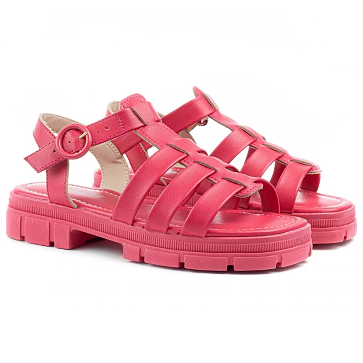 Sandália Moleca Fisherman Flatform Feminina Pink - Compre Agora ...