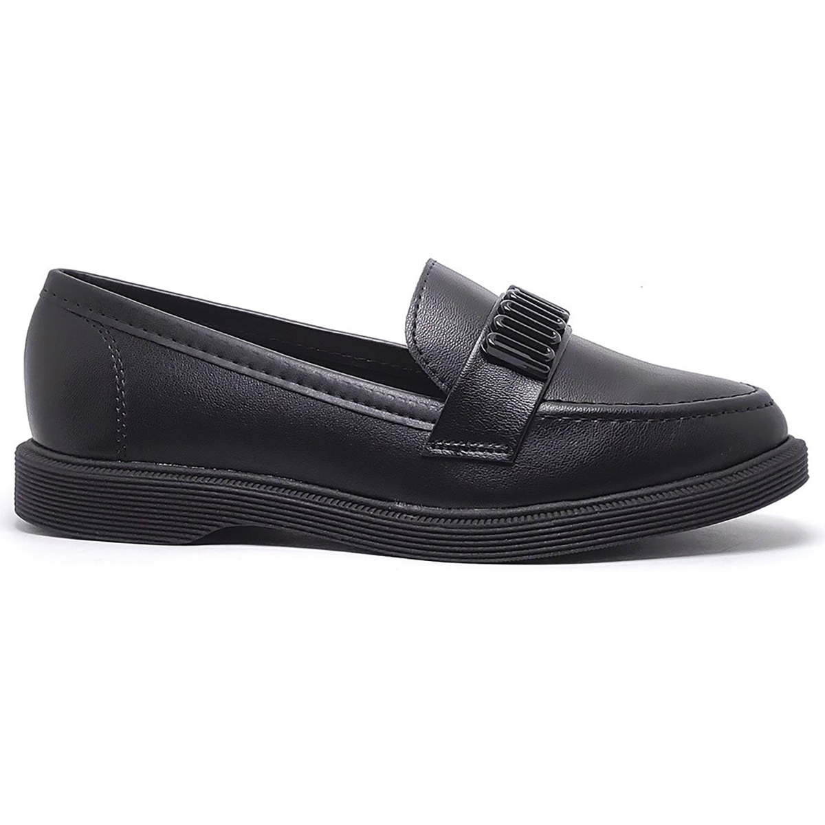 Mocassim Moleca Loafer Feminino Preto - Compre Agora |Cabana Magazine
