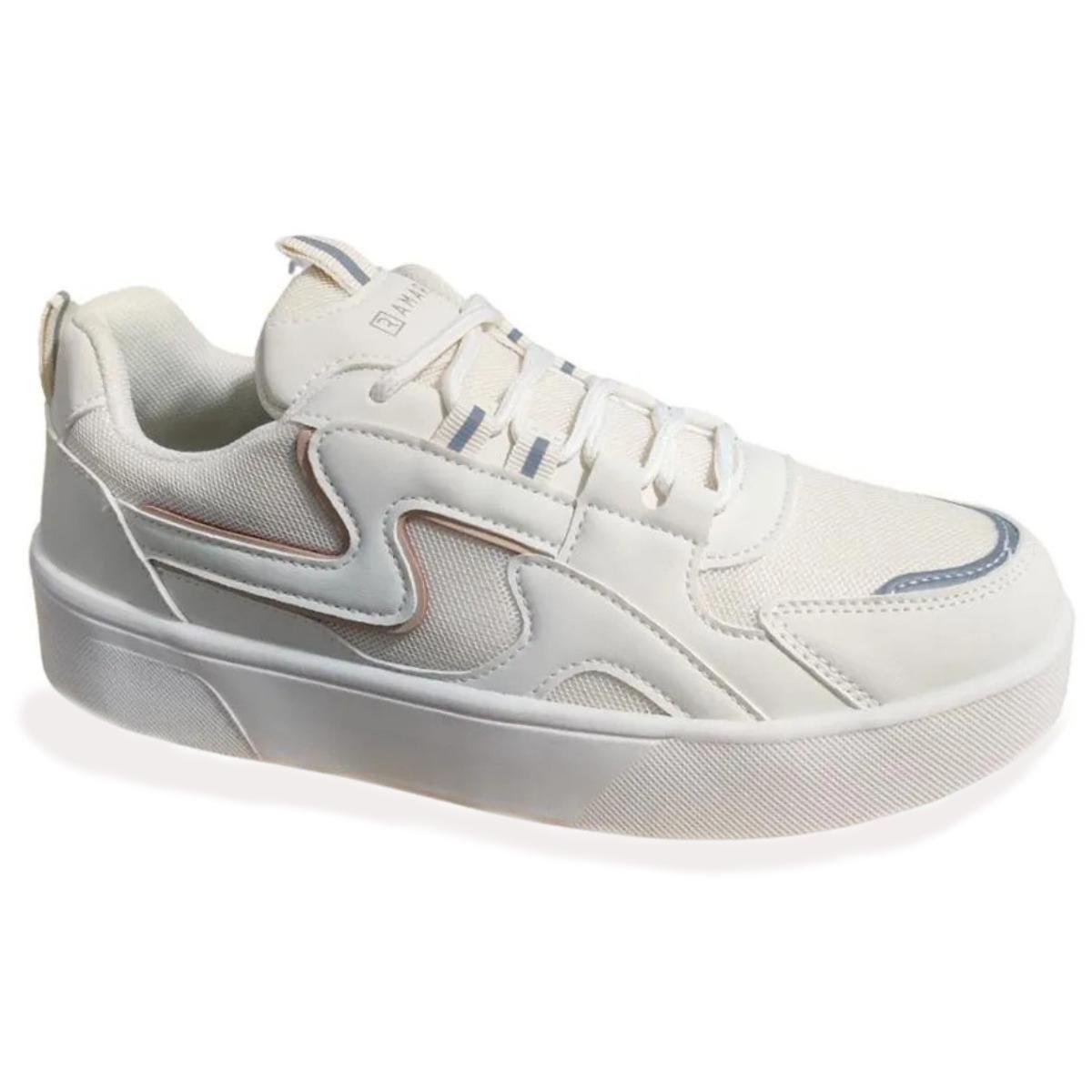 Tênis Ramarim Casual Feminino Off White - Compre Agora | Cabana Magazine