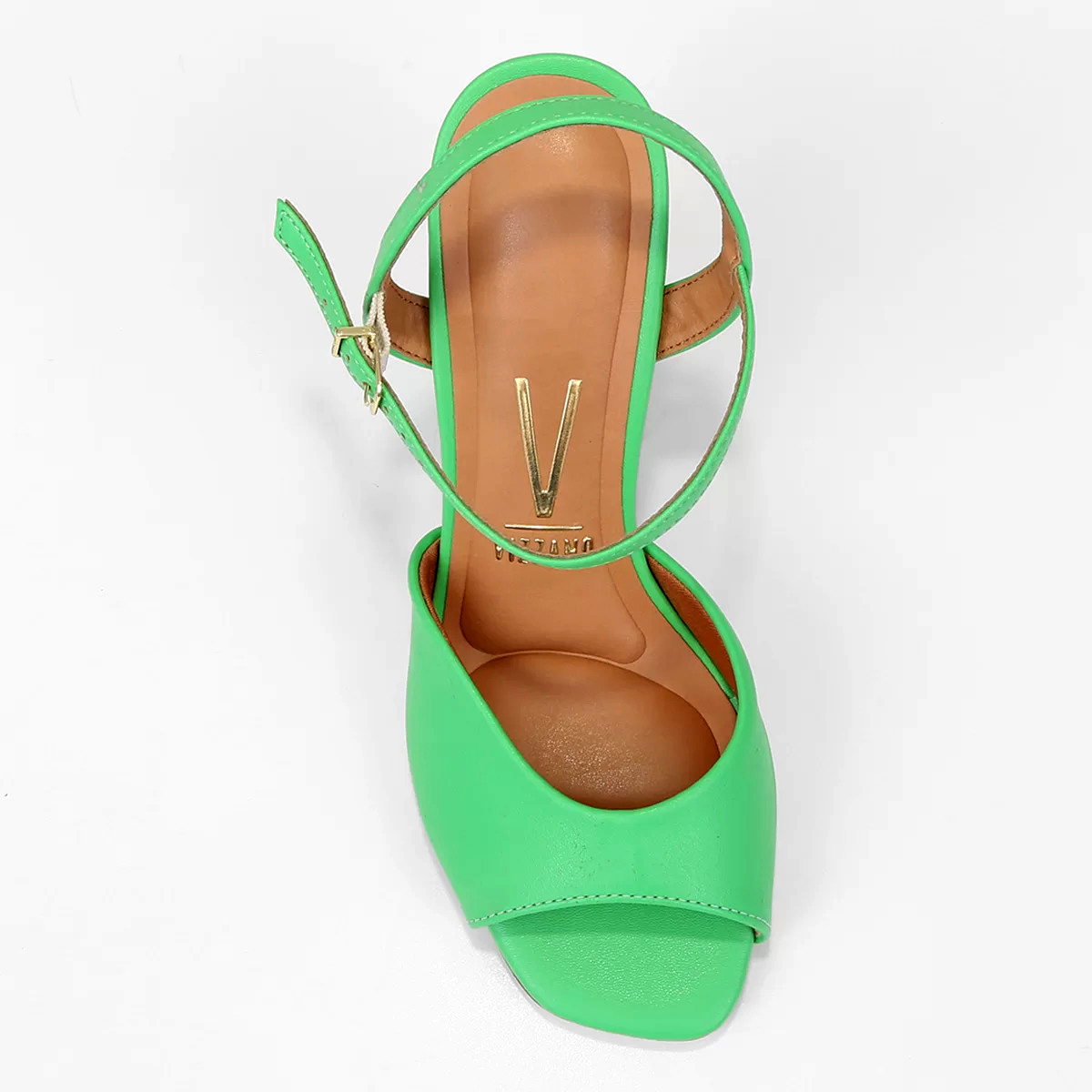 Sandália Vizzano Salto Bloco Feminina Verde - Compre Agora | Cabana ...