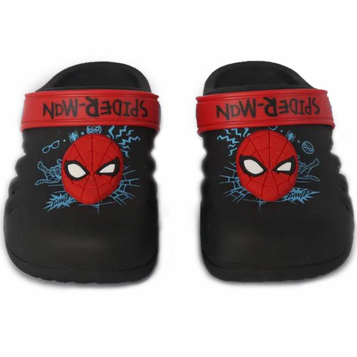 Babuche Infantil Marvel Impact Masculina Preto e Vermelho - Compre ...