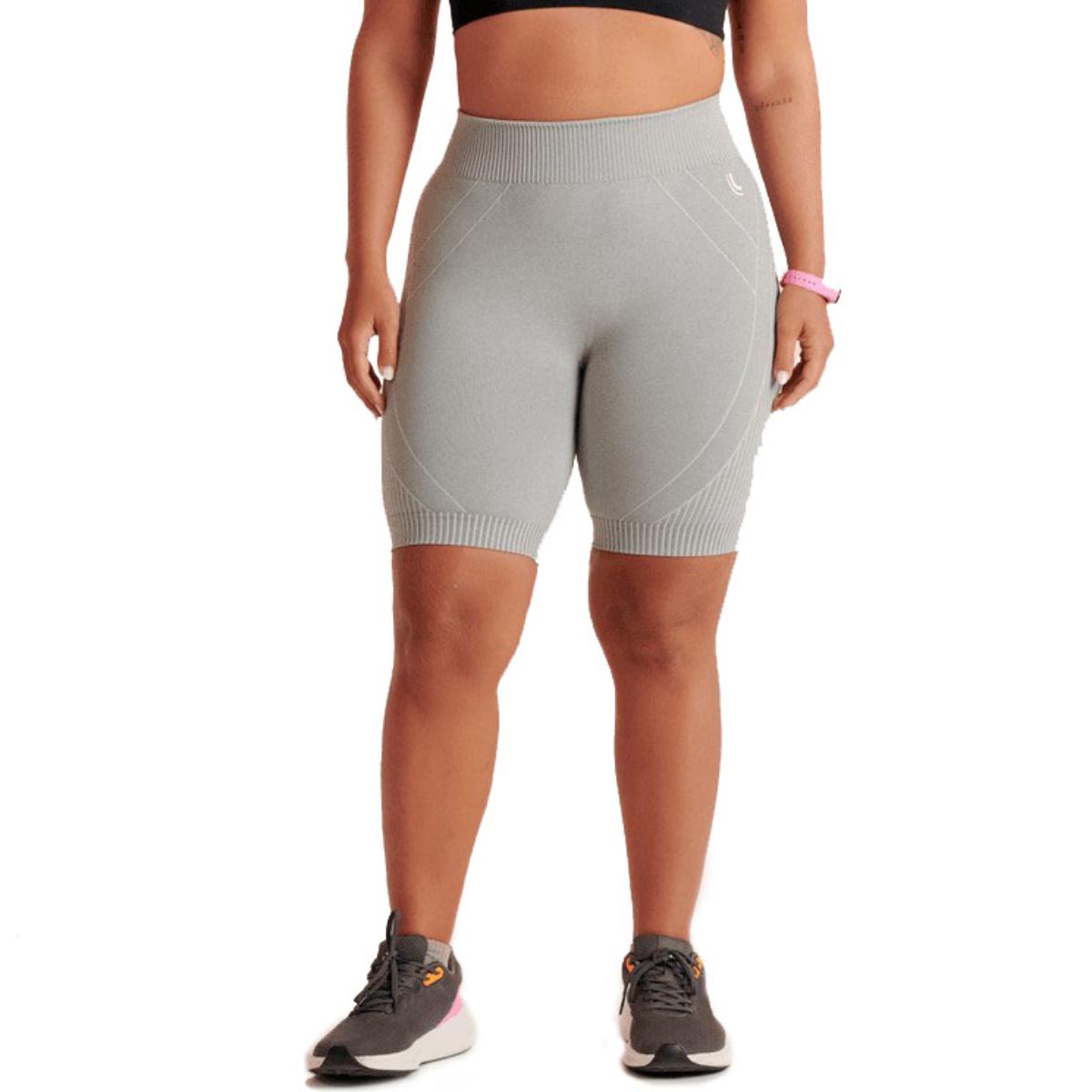 Bermuda Lupo Max Feminina Cinza - Compre Agora | Cabana Magazine