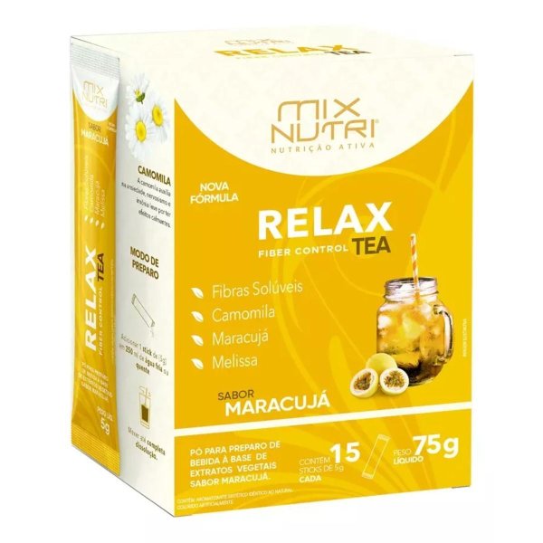 Chá Relax Tea Instantâneo Fiber Control 75g - Compre Agora | Cabana ...