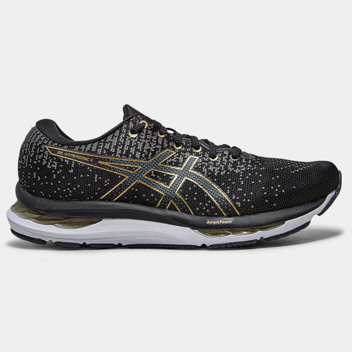 Tênis Asics Gel Hypersonic 4 Masculino Preto e Dourado - Compre Agora ...