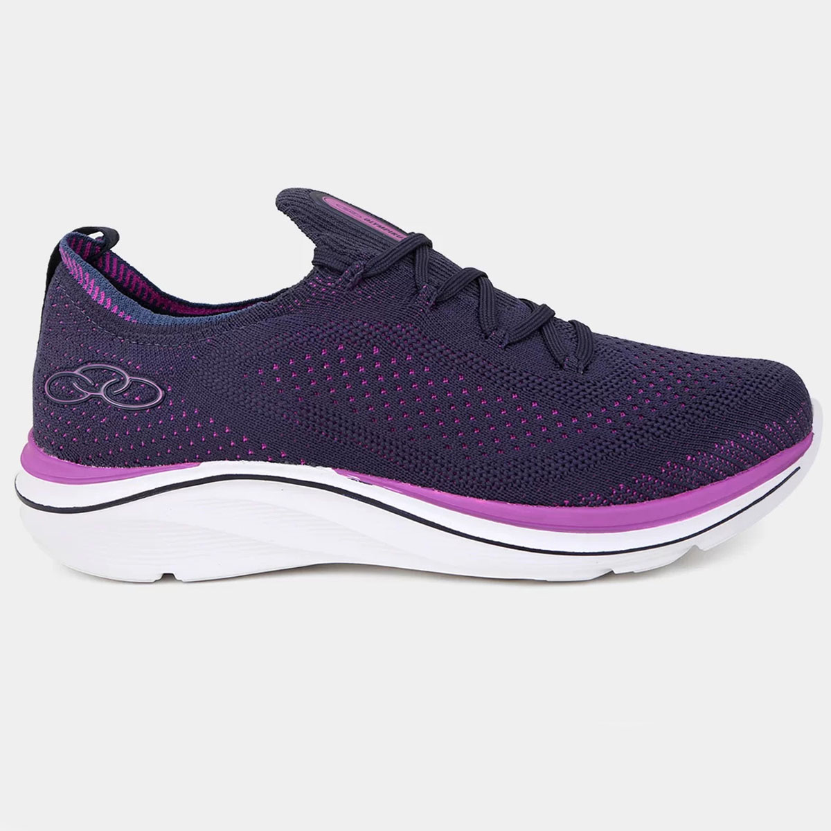 Tênis Olympikus Look Feminino Marinho e Roxo - Compre Agora | Cabana ...