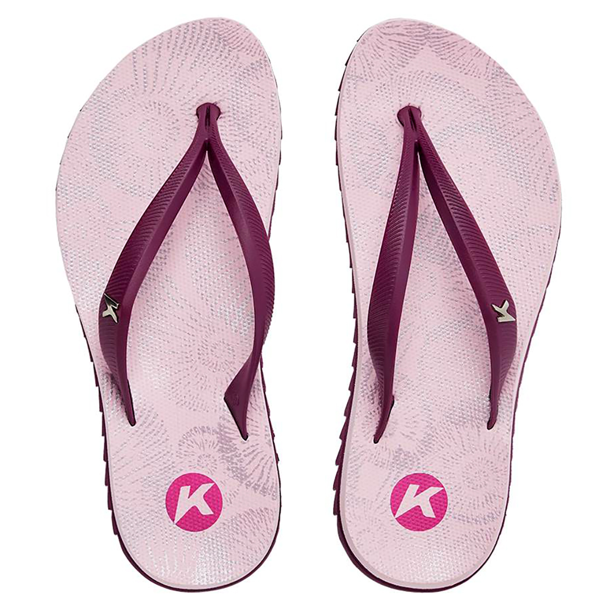 Chinelo Kenner Ibiza Pro Spiral Flatform Rosa e Roxo - Compre Agora ...