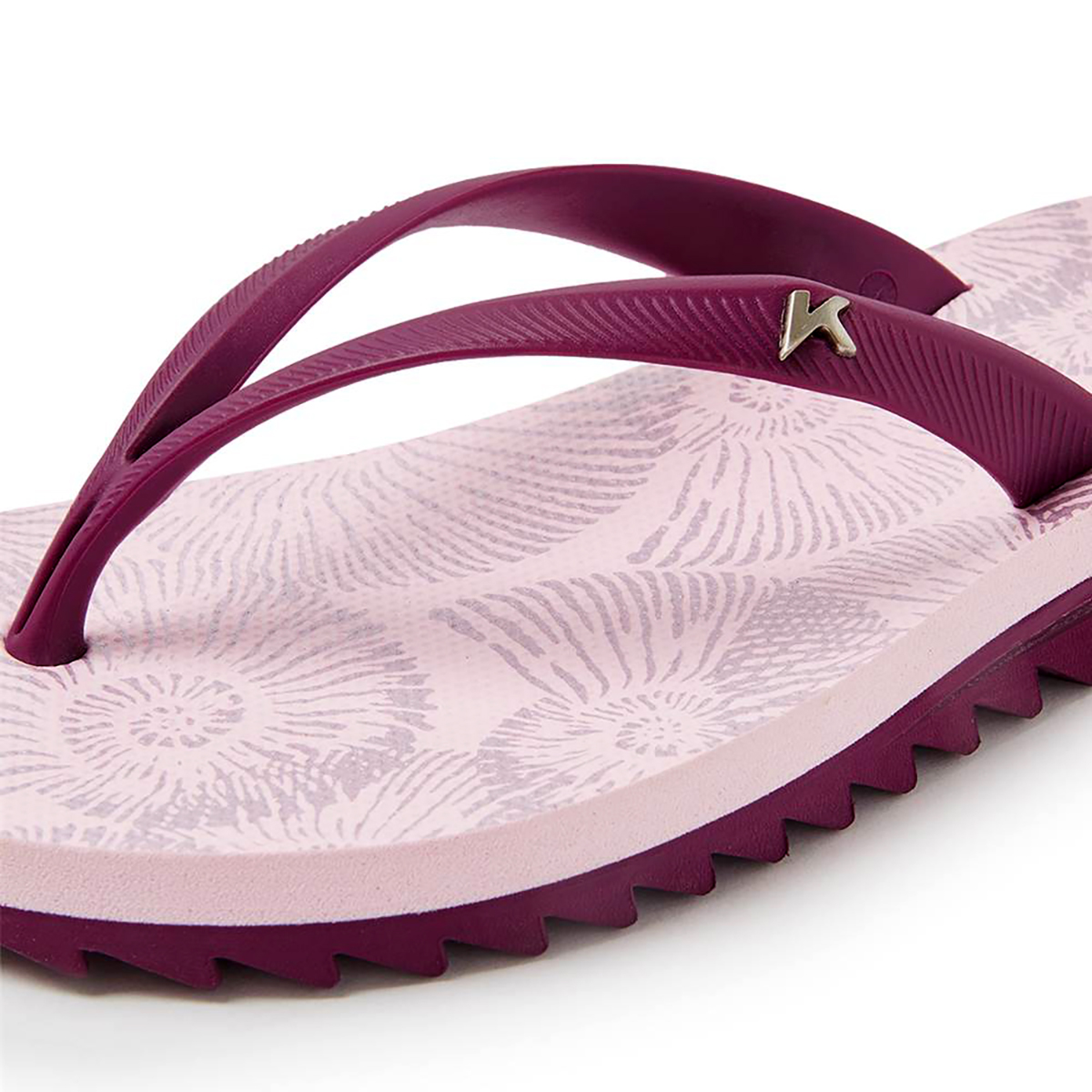 Chinelo Kenner Ibiza Pro Spiral Flatform Rosa e Roxo - Compre Agora ...