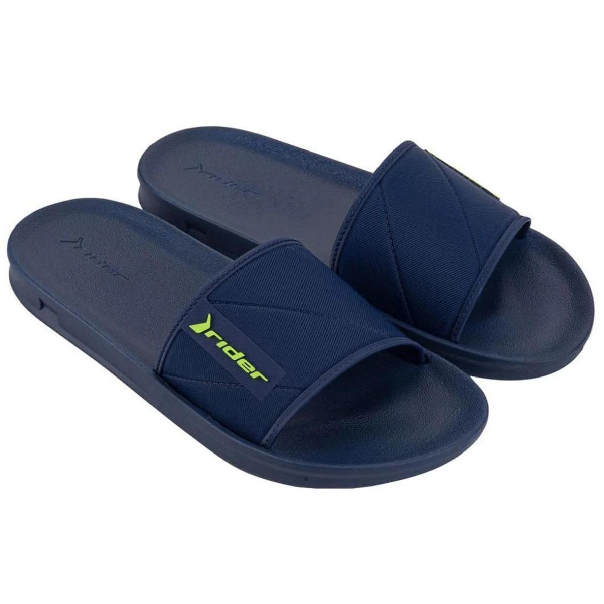 Chinelo Rider Slide Street Masculino Azul - Compre Agora | Cabana Magazine